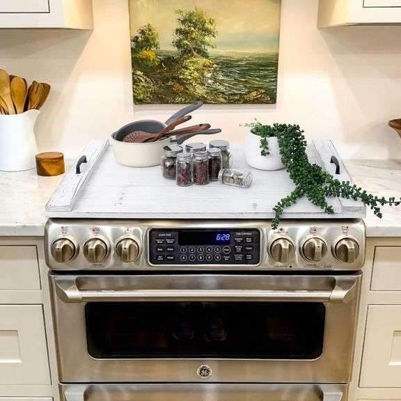 SWALLOW LIVING Stove Cover w/Handles (RL) | Open Box | (See Condition ...