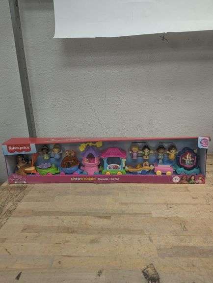 FISHER-PRICE Little People Disney Princess Parade Figure & Vehicle Set ...