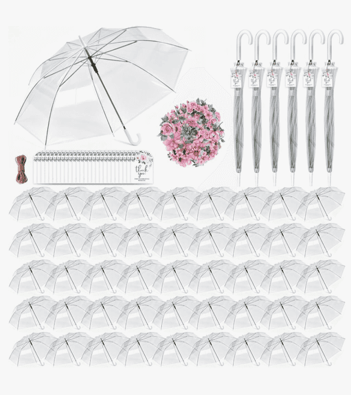 Clear Wind Proof Umbrellas | Open Box | (See Condition Notes) - Rio ...