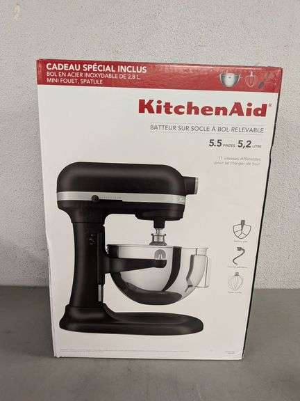 KITCHEN AID Bowl-Lift Stand Mixer, 5.5qt | Open Box | (See Condition ...