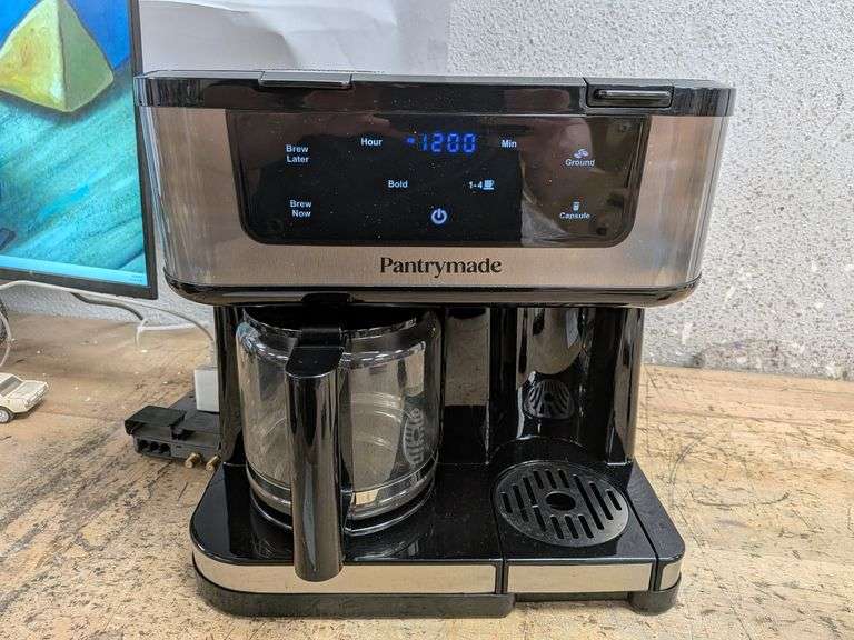 PANTRYMADE Coffee Machine | Open Box | (See Condition Notes) - Rio ...