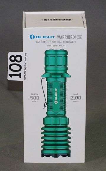 Brand New Olight Warrior X Pro Superior Tactical Thrower Rechargeable ...