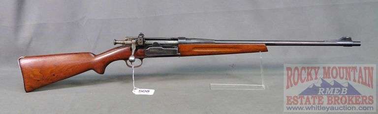 Norwegian Krag Sporter 6.5mmX5.5mm Bolt Action Rifle Built on 1925 ...