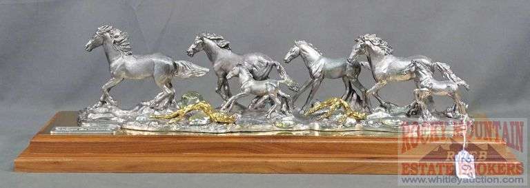 Fantastic massive 30" Michael Ricker, limited edition "Free Spirit ...