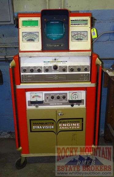 Super Cool Marquette Dyna-Vision Engine Analyzer. How neat would this ...