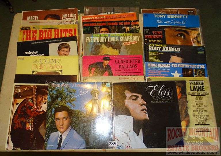 Elvis, Tony Bennett, Merle Haggard, Johnny Cash & Other Assorted ...