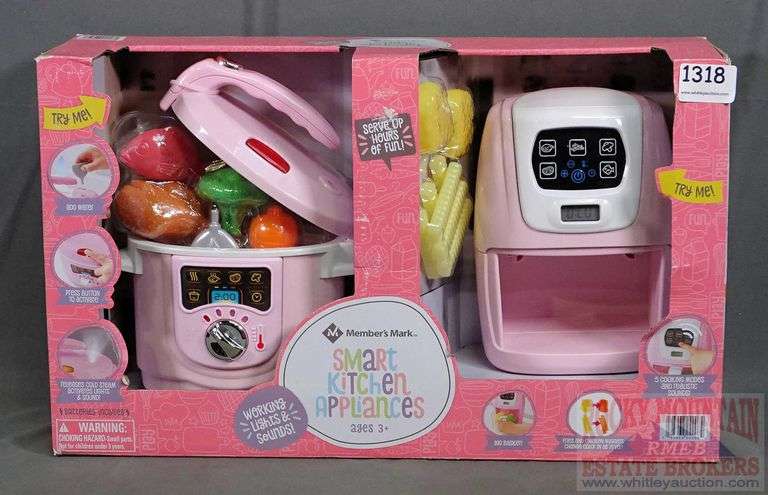 New Member's Mark Smart Kitchen Appliances set with working lights ...