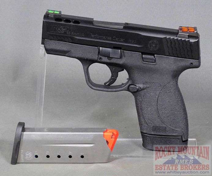 New Smith & Wesson PC Ported M&P45 Shield .45 AUTO Pistol with HI VIZ ...