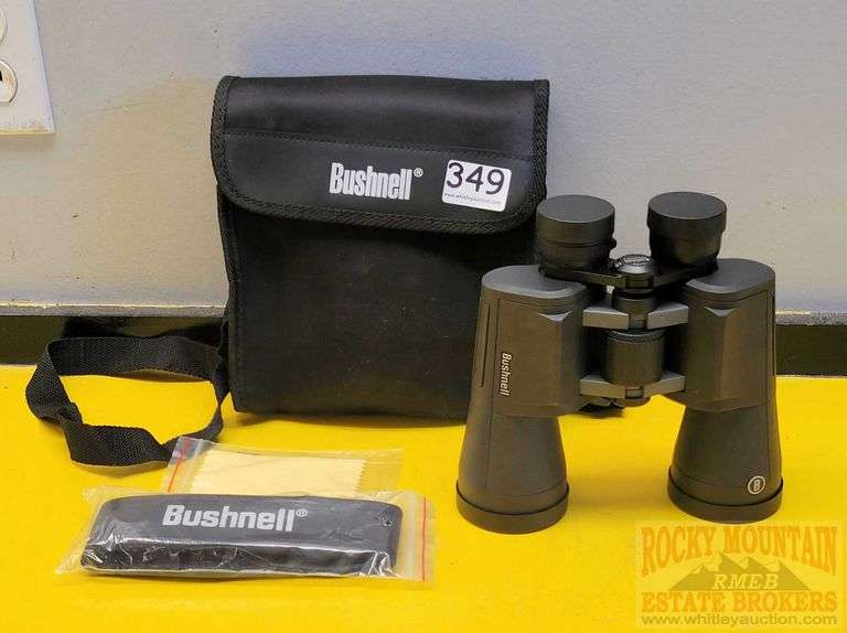 Bushnell Powerview 2 12x50 binoculars w/ case, appear new. - Rocky ...