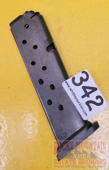 Single stack pistol magazine. - Rocky Mountain Estate Brokers Inc.