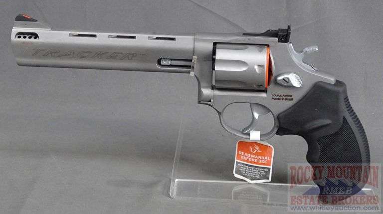 Brand New Taurus 627 Tracker .357 Stainless Steel Revolver W/ 6.5 ...