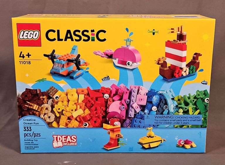 New Lego Classic "Ocean Fun" Play Set W/ 333 Pieces to Keep Them Busy ...
