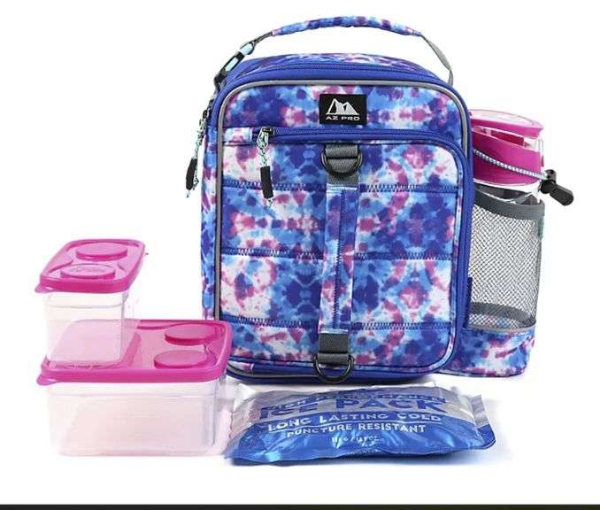 Brand New Arctic Zone 8 Piece Expandable Lunch Pack Set with Water ...
