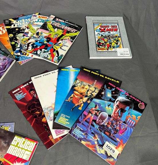 26 Asst. Graphic Novels Including Marvel Masterworks Vol 1 The Uncanny ...
