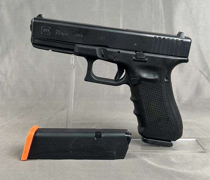 Glock Model 22, Gen-4, Full-Size .40 S&W Semi-Automatic Pistol. - Rocky ...