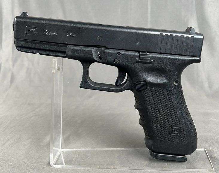 Glock Model 22, Gen-4, Full-Size .40 S&W Semi-Automatic Pistol. - Rocky Mountain Estate Brokers Inc.