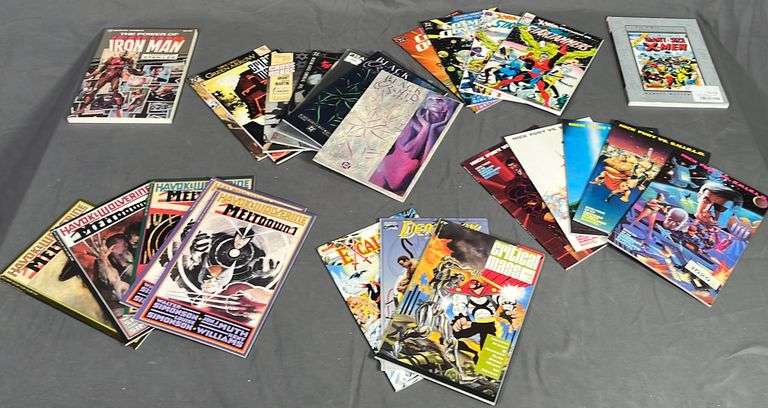 26 Asst. Graphic Novels Including Marvel Masterworks Vol 1 The Uncanny ...