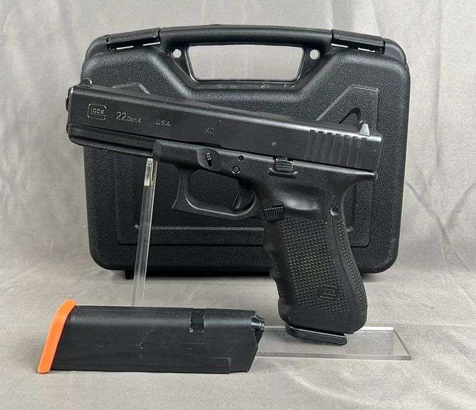 Glock Model 22, Gen-4, Full-Size .40 S&W Semi-Automatic Pistol. - Rocky Mountain Estate Brokers Inc.
