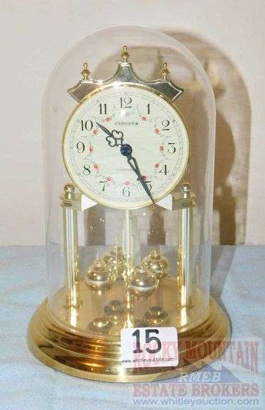 Vintage Chronos Westminster Anniversary clock. 9" high. - Rocky ...