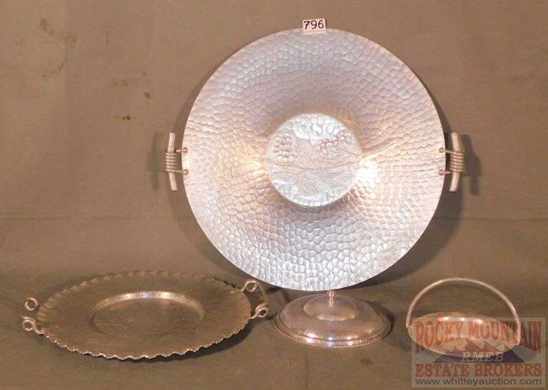 Assorted vintage pressed aluminum. - Rocky Mountain Estate Brokers Inc.