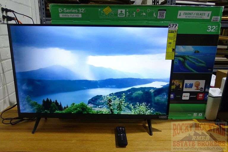 Like New, Vizio 32" Model D32M-K01 Class D-Series FHD LED Smart TV with ...