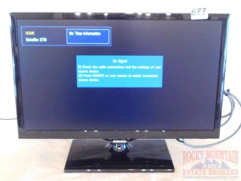 Samsung UN22F5000AF 22" HD TV. This appears to work. No remote. - Rocky ...