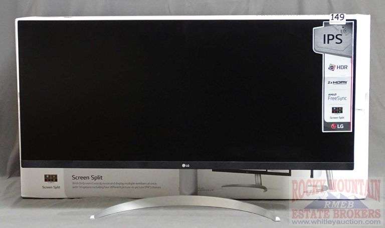 Like New LG Ultra Wide FHD HDR IPS Monitor with AMD FreeSync. Immerse ...