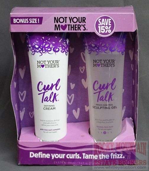 New "Curl Talk" Defining Cream & Sculpting Gel Set. - Rocky Mountain ...