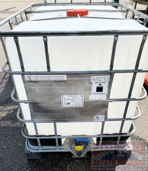 275 Gallon IBC Tote. - Rocky Mountain Estate Brokers Inc.