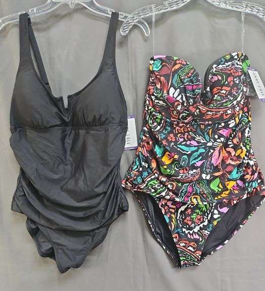 2 New Anne Cole One Piece Swim Suite, XXL. 2 times the money. - Rocky ...
