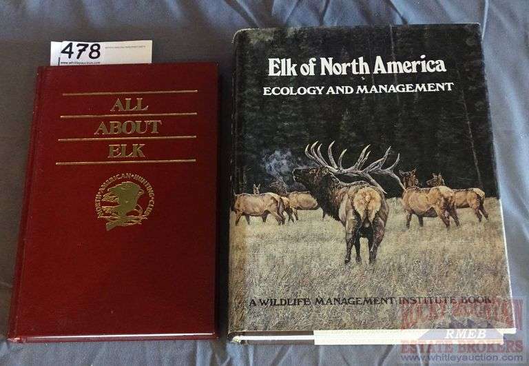 "All About Elk" & "Elk of North America" Hard Cover Books. Both for one money. - Rocky Mountain ...
