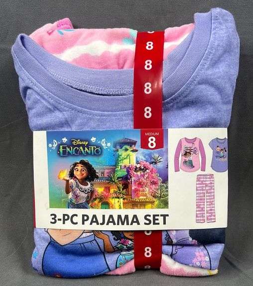 Brand New Disney Encanto Super-Soft 3-Piece Pajama Set, Size 8. - Rocky ...