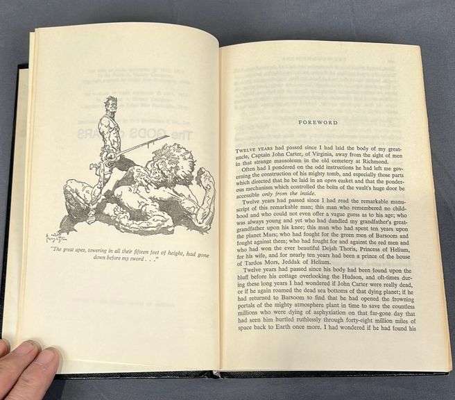 The Gods of Mars & The Warlord of Mars Book by Edgar Rice Burroughs W ...