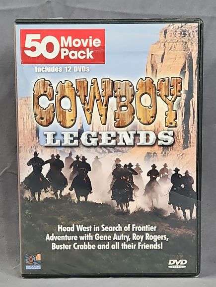 New "Cowboy Legends" DVD Set W/ 50 Movies on 12 DVDS. - Rocky Mountain ...