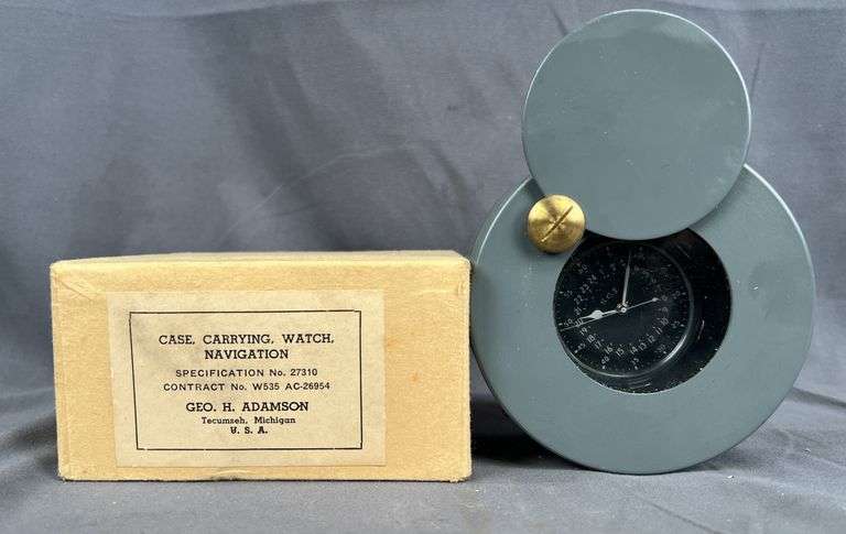 Super Cool WW2 Era, Hamilton (6645-663-7694) Army Navigation Pocket ...