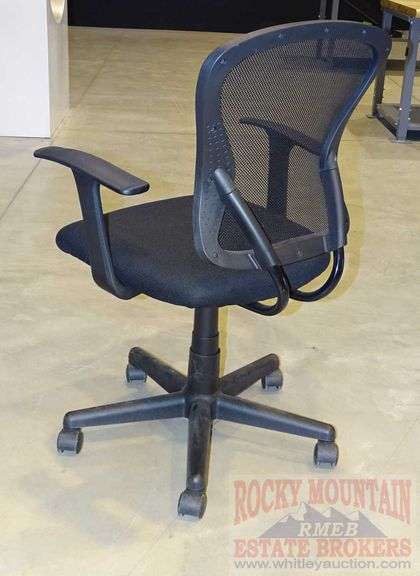 Like New, Global Industrial "Interion" Roll-Around Adjustable Armed ...