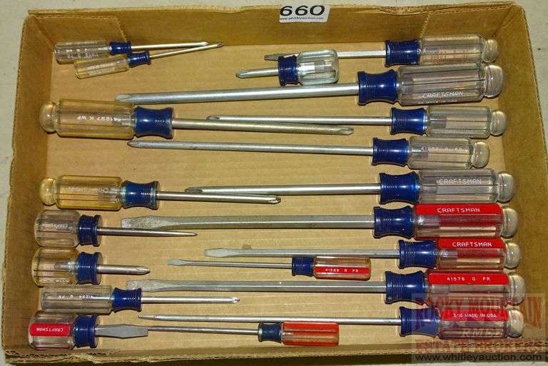 Asst. Craftsman Screwdrivers. All for one money. - Rocky Mountain Estate Brokers Inc.