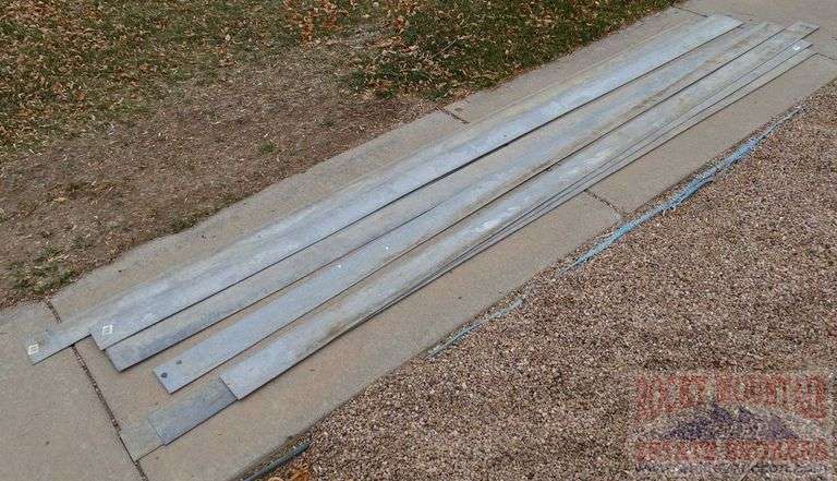 8 Pieces of 12' Galvanized Garden Edging. All for one money. - Rocky ...