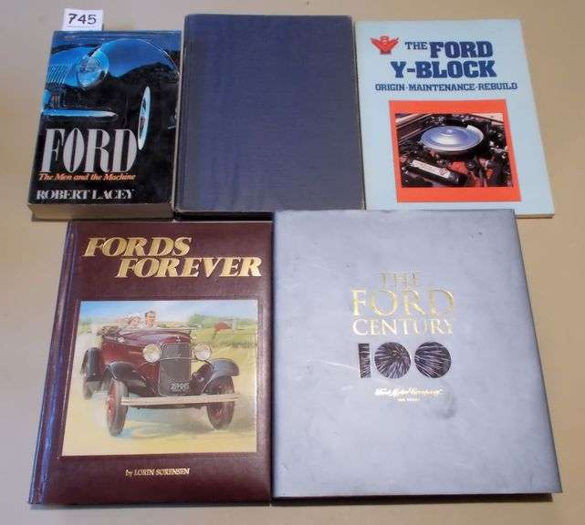 5 Ford Books. All for one money. - Rocky Mountain Estate Brokers Inc.