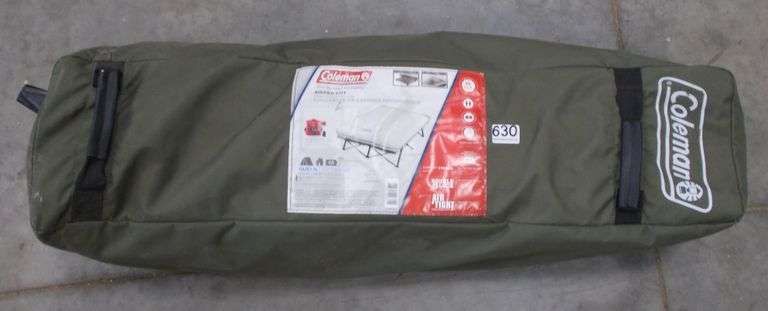 Coleman Queen Size Airbed Cot in Case. This appears to be like new ...