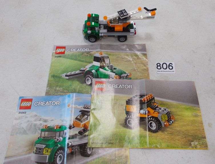 LEGO Creator 31043 Chopper Transporter. Appears to be complete. - Rocky ...