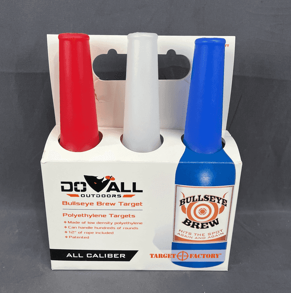 Brand New Do-All Bullseye All Caliber Polyethylene Bottle Targets ...