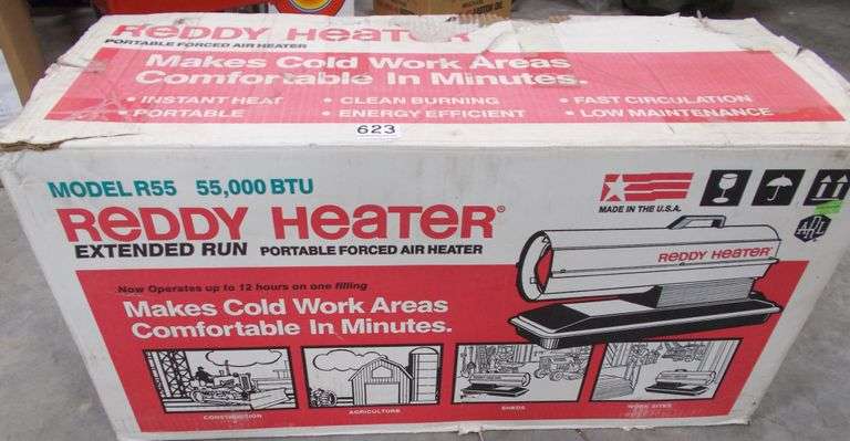 Reddy Heater Model R55 Portable 55,000 BTU Kerosene Heater in Original ...