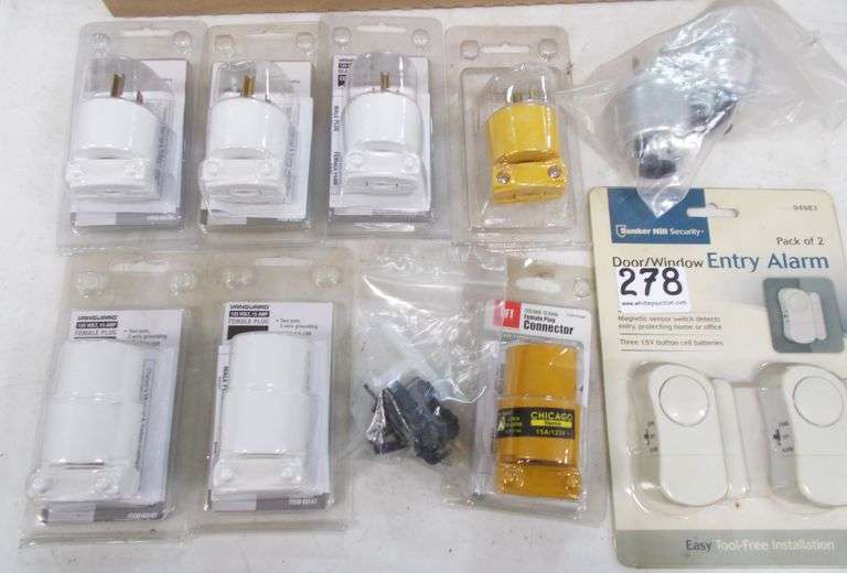 Bunker Hill Security Door/Window Entry Alarm, Female Connectors & Plugs ...