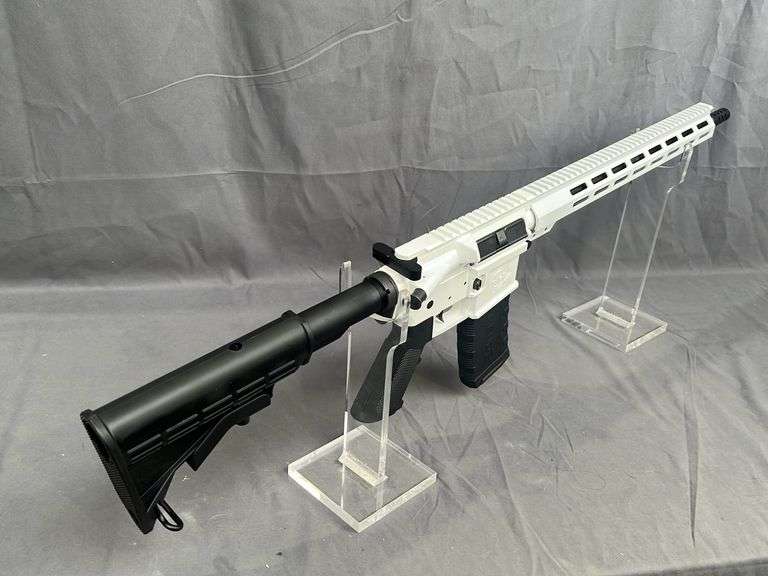 New GLFA White AR-15 .223 Wylde (accepts both .223 & 5.56 NATO) Semi ...