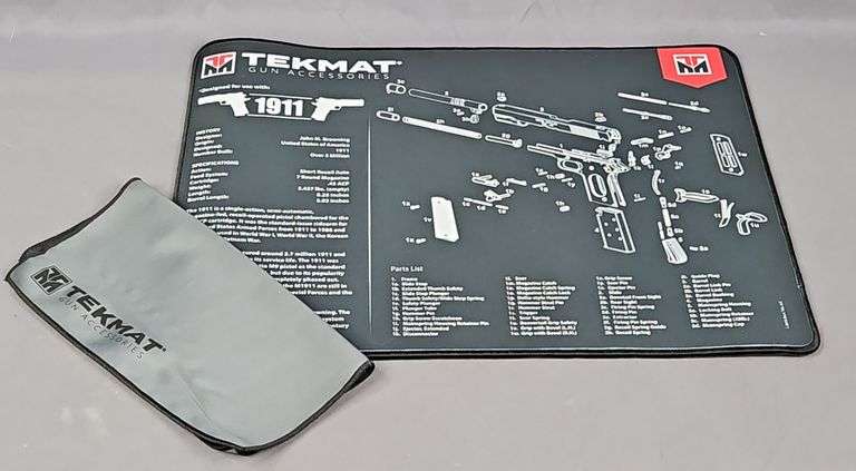 New Tek-Mat Ultra-20 Extra Thick, Premium Grade "1911" Hand Gun Bench ...