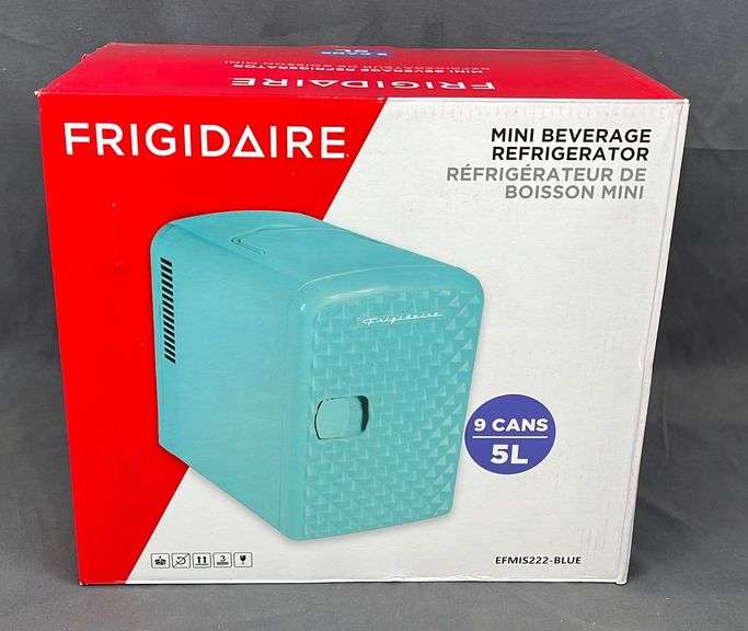 Brand New Very Cool Frigidaire, Retro Style, Tiffany Blue 9-Can ...