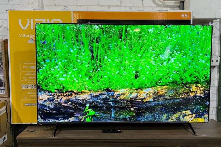 Like New Vizio 65" Class V-Series 4K LED HDR Smart TV with Remote & Original Box, Model: V655M ...