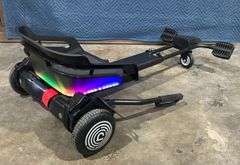 Like New Jetson Crush JetKart (go-kart) - Hoverboard combo with LED ...