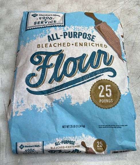 Brand New 25-Pound Bag of All-Purpose Enriched White Flour. - Rocky ...